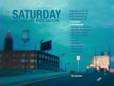 Saturday Schedule Billboards | BumpWorthy.com - adult swim bumps