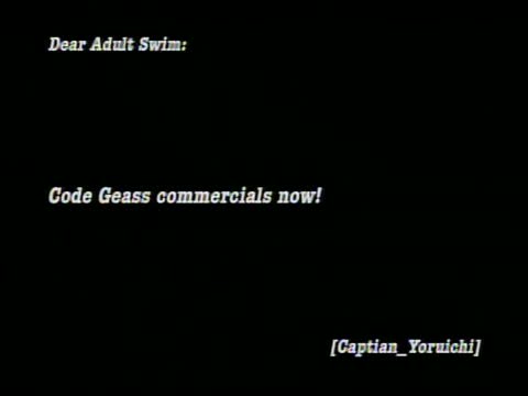 Code Geass Ads | BumpWorthy.com - adult swim bumps